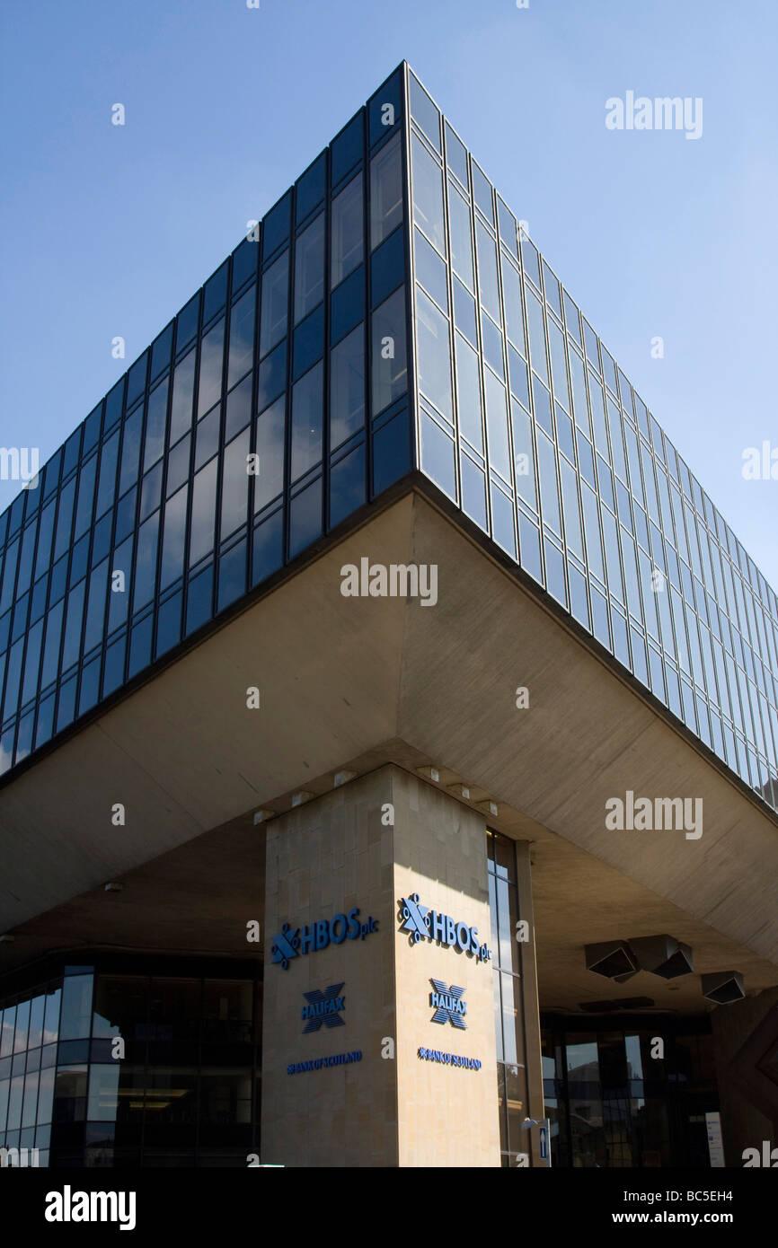 Halifax Bank of Scotland HBOS Halifax headquarters Metropolitan Borough ...