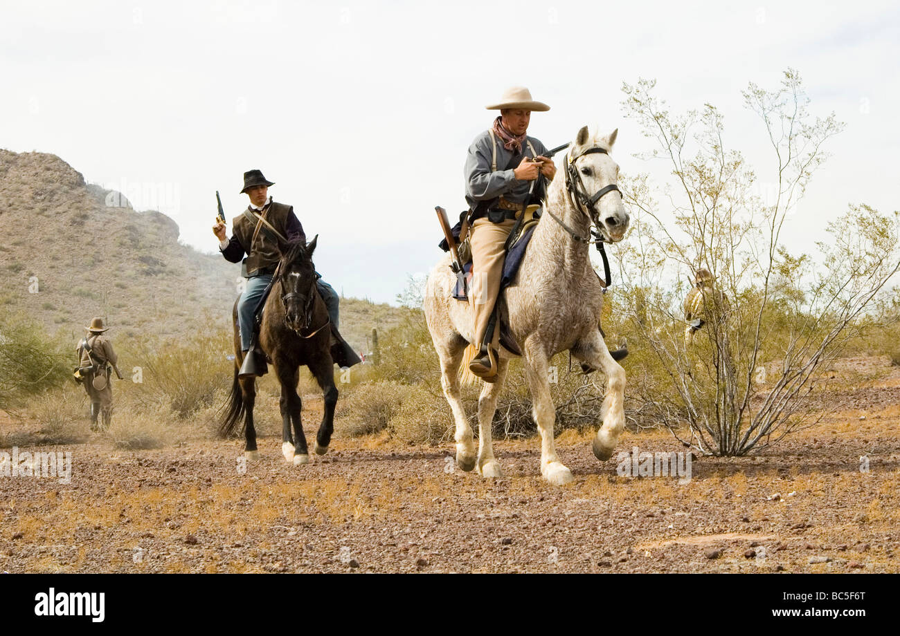 cavalry troops on the way to the battlefield during a civil war ...