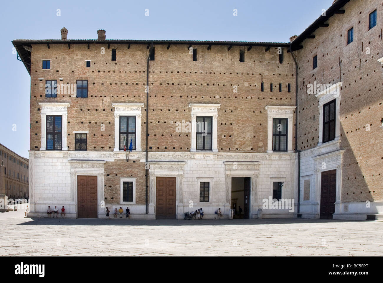 Exterior of the greatest buildings of the Italian Renaissance, the ...