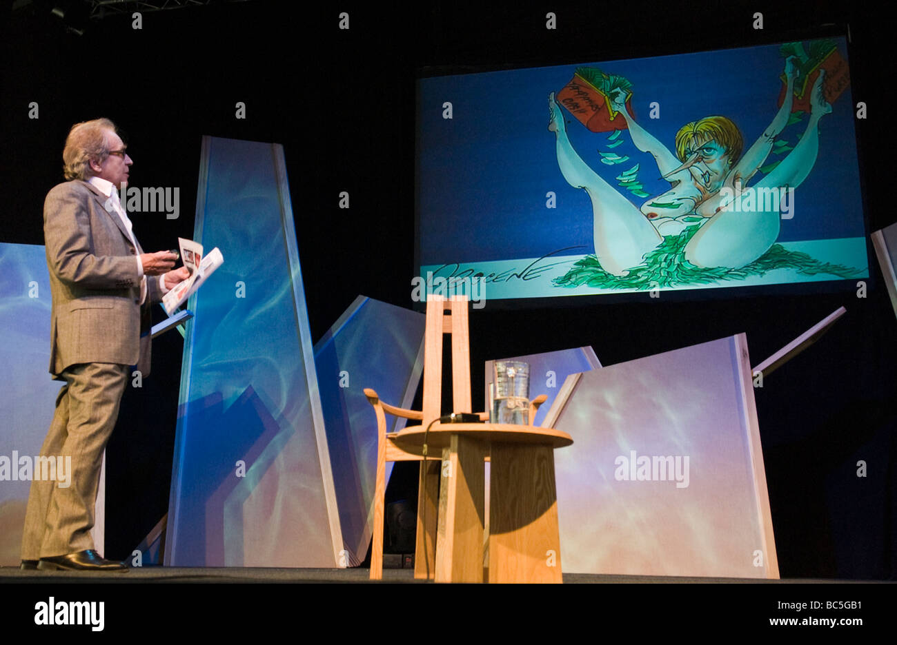 Cartoonist Gerald Scarfe Stock Photos & Cartoonist Gerald Scarfe Stock ...