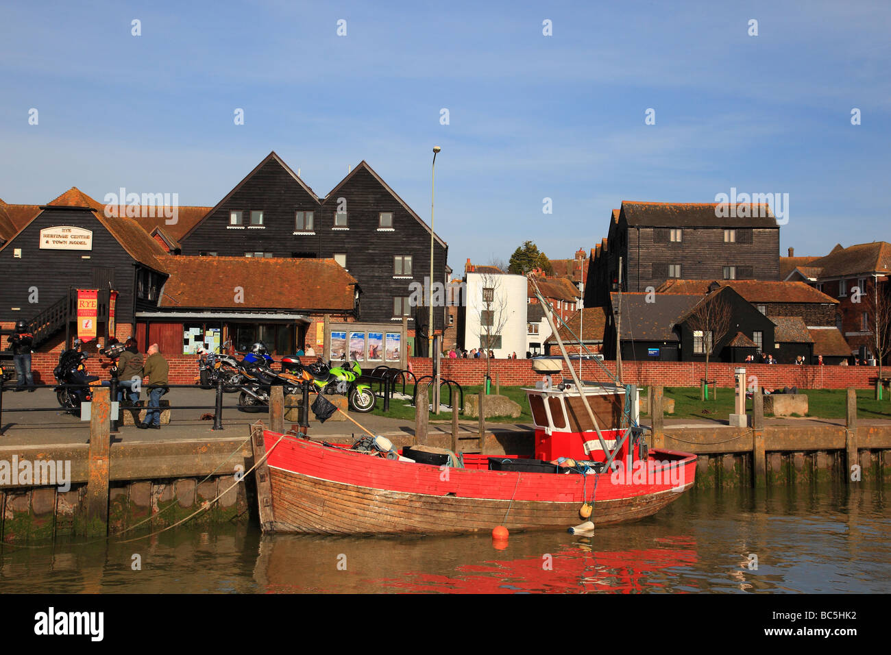 RIVER ROTHER, RYE, EAST SUSSEX ENGLAND UK Stock Photo - Alamy