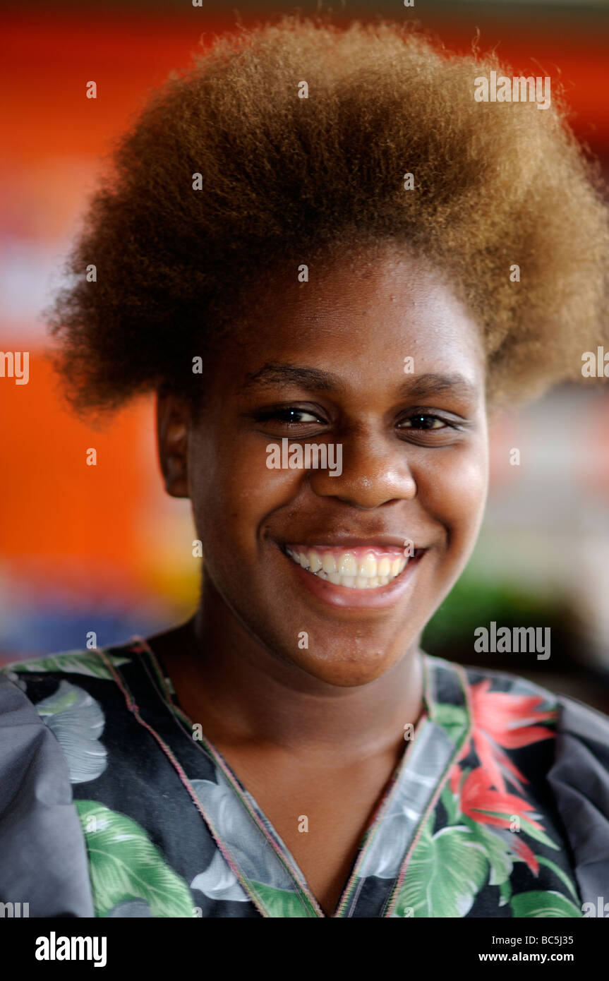 Vanuatu woman portrait women hi-res stock photography and images - Alamy