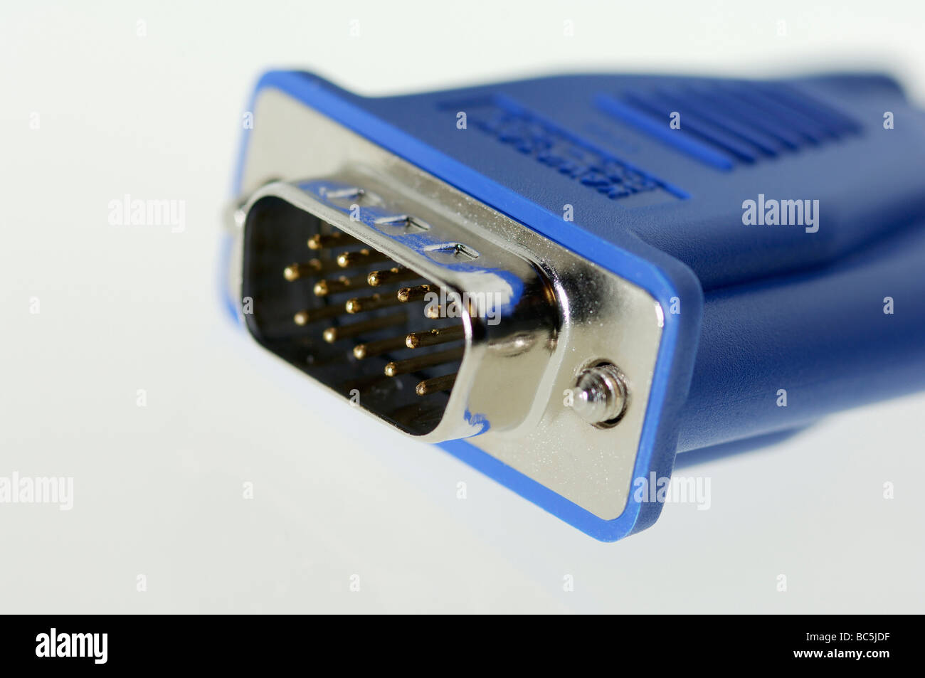 VGA Plug, close-up Stock Photo - Alamy