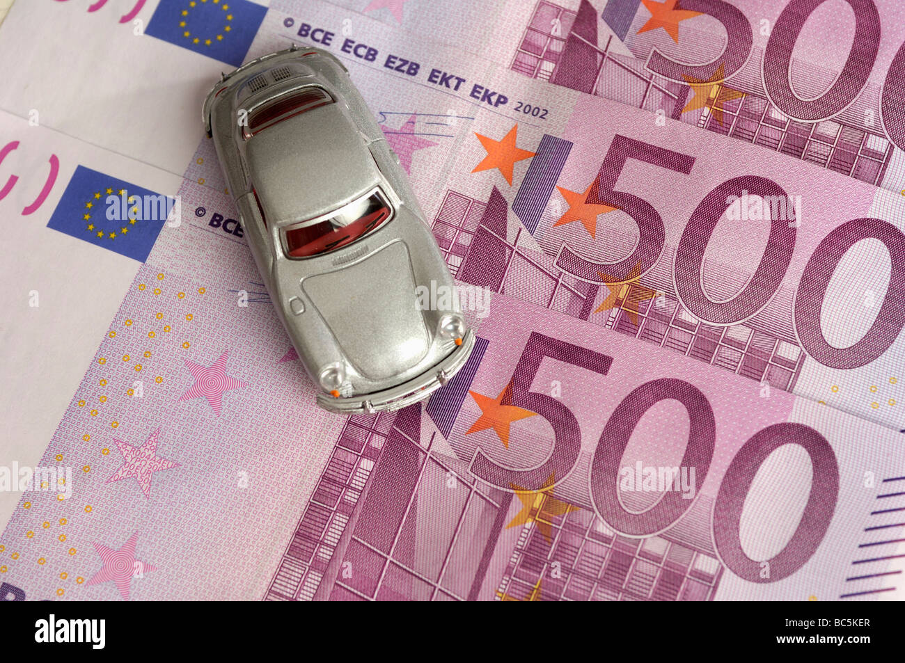 Closeup view of euros bill notes hi-res stock photography and images ...