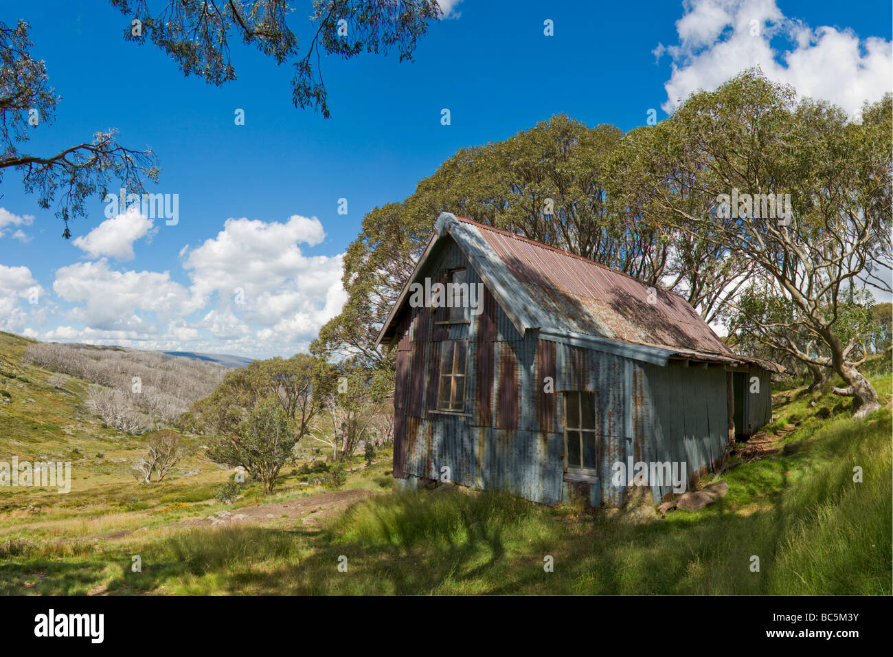 Cope Hut on the Bogong High Plains, Victoria, Australia Stock Photo - Alamy