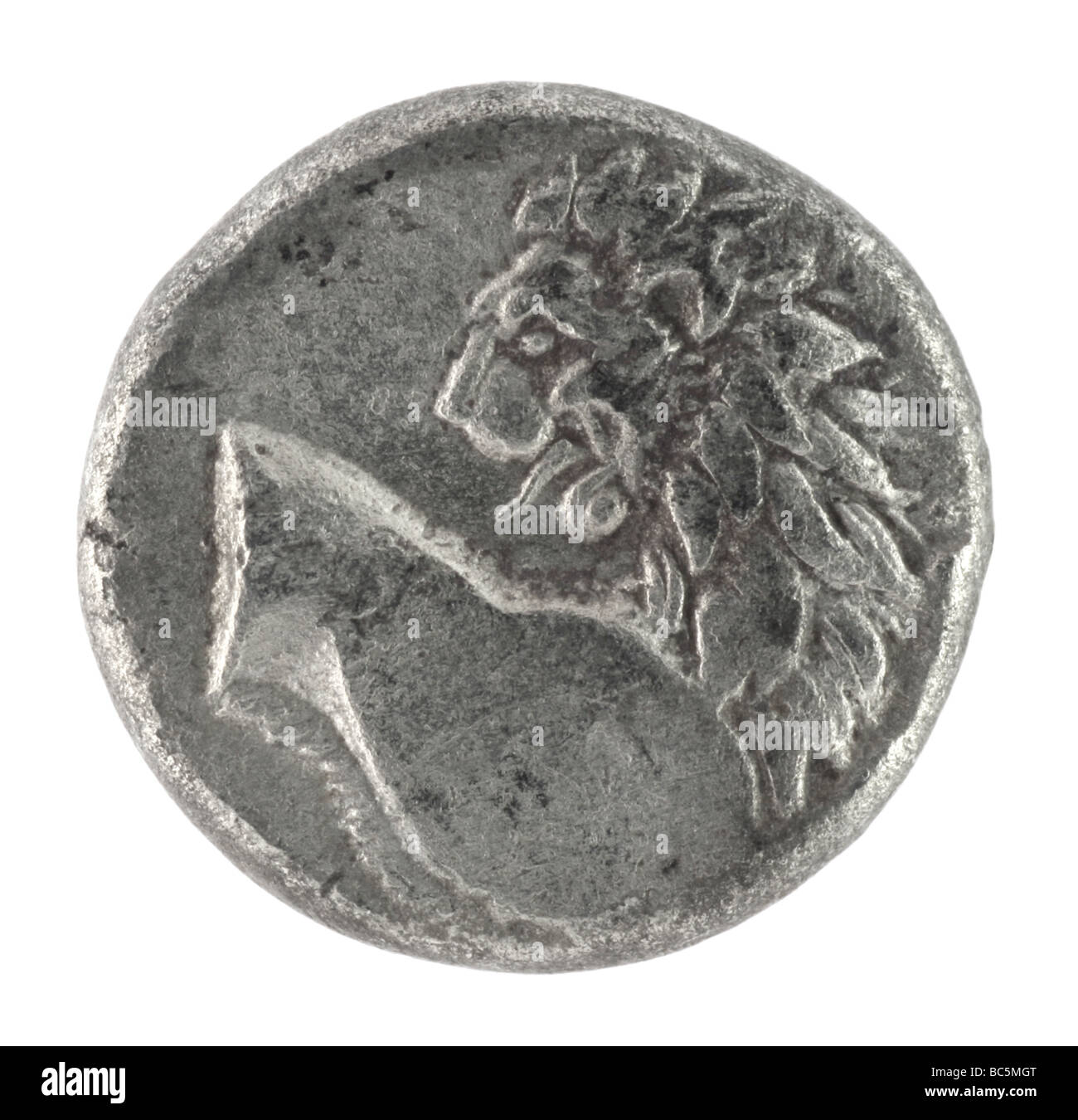 Ancient coin lion Cut Out Stock Images & Pictures - Alamy