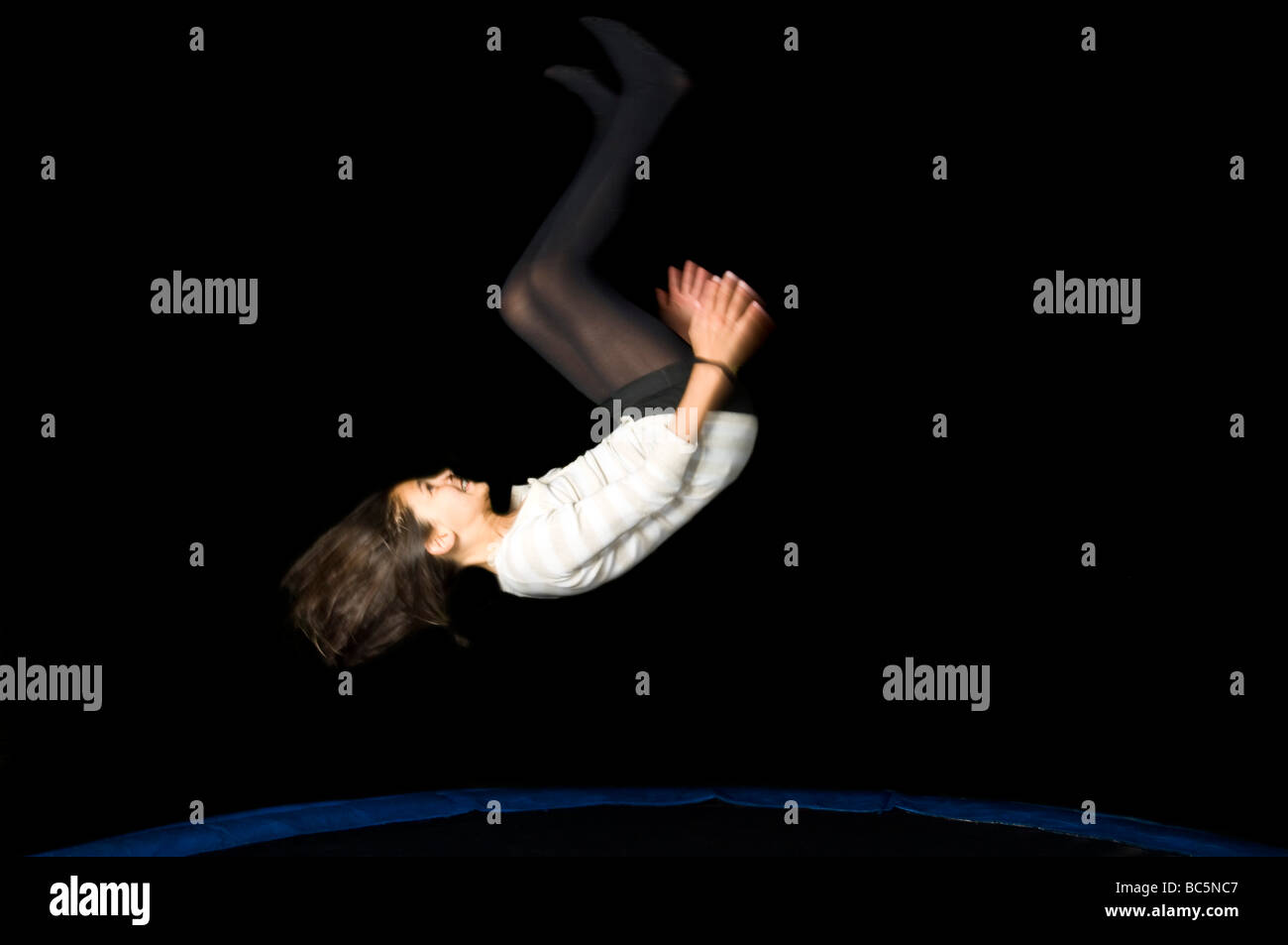Somersault gymnastics kids hi-res stock photography and images - Alamy