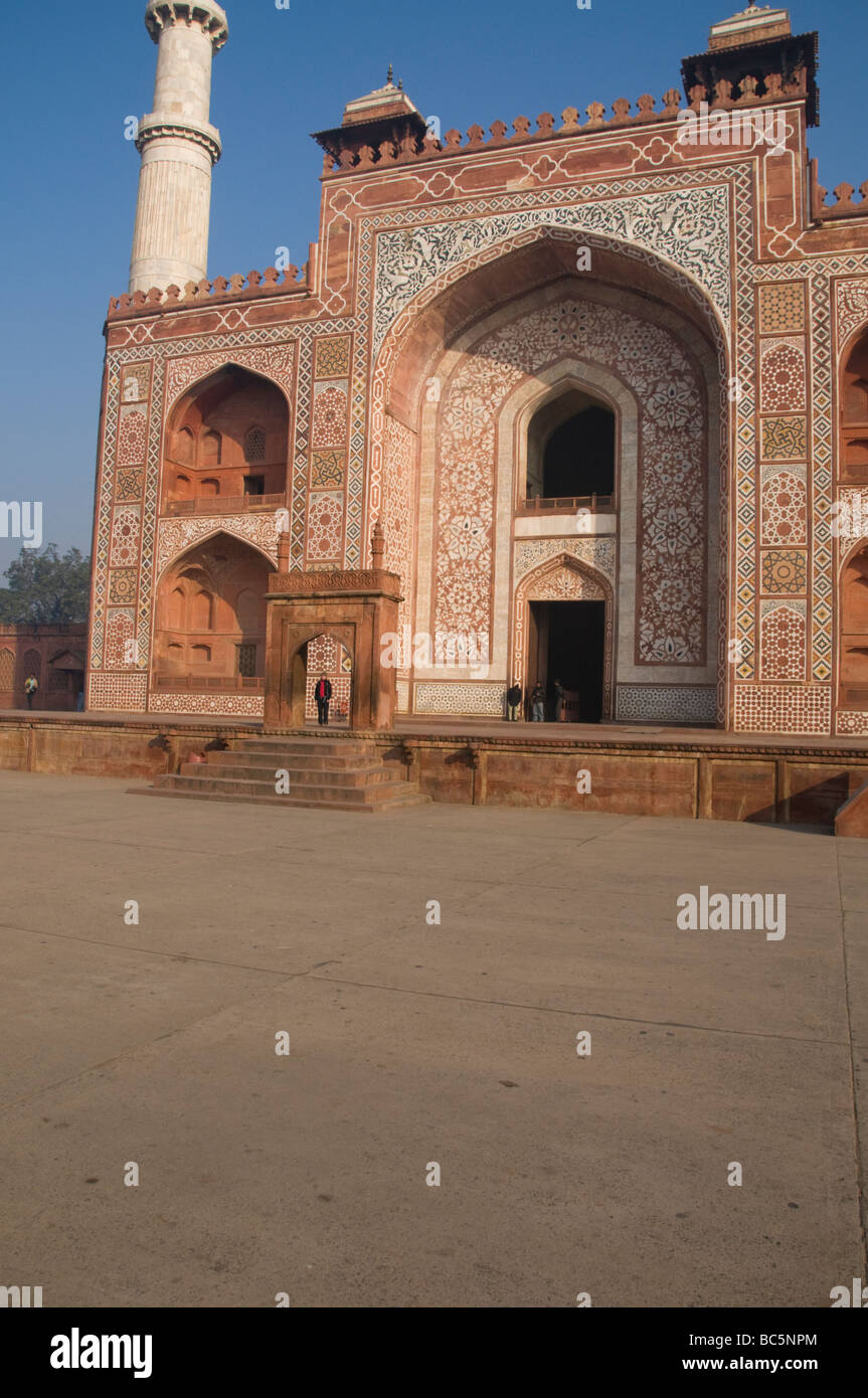 Akbar's Tomb, Massive Entrance,Gate,Sikandra, Uttar Pradesh, India ...