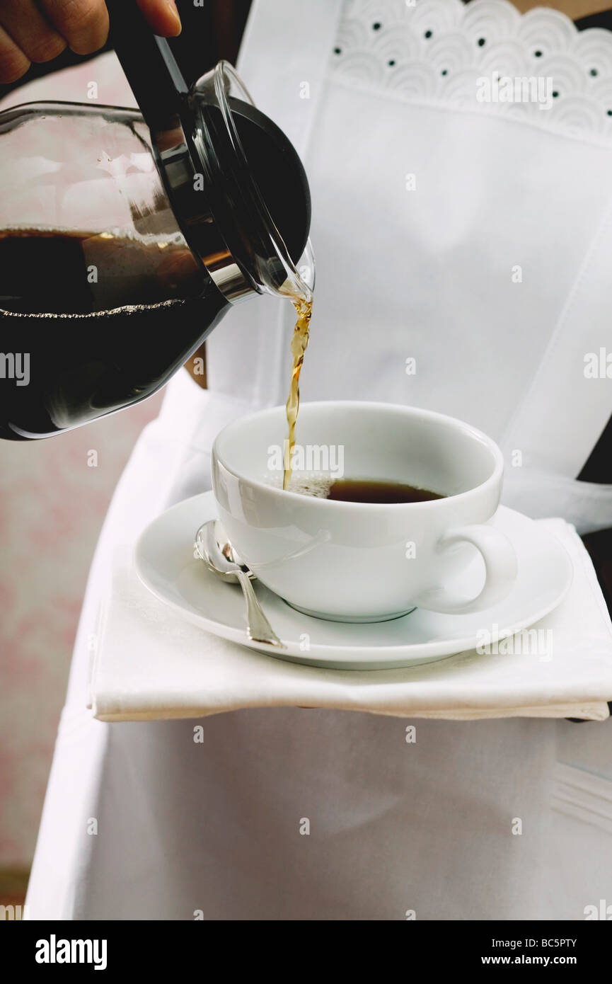 Coffee being poured out hi-res stock photography and images - Alamy