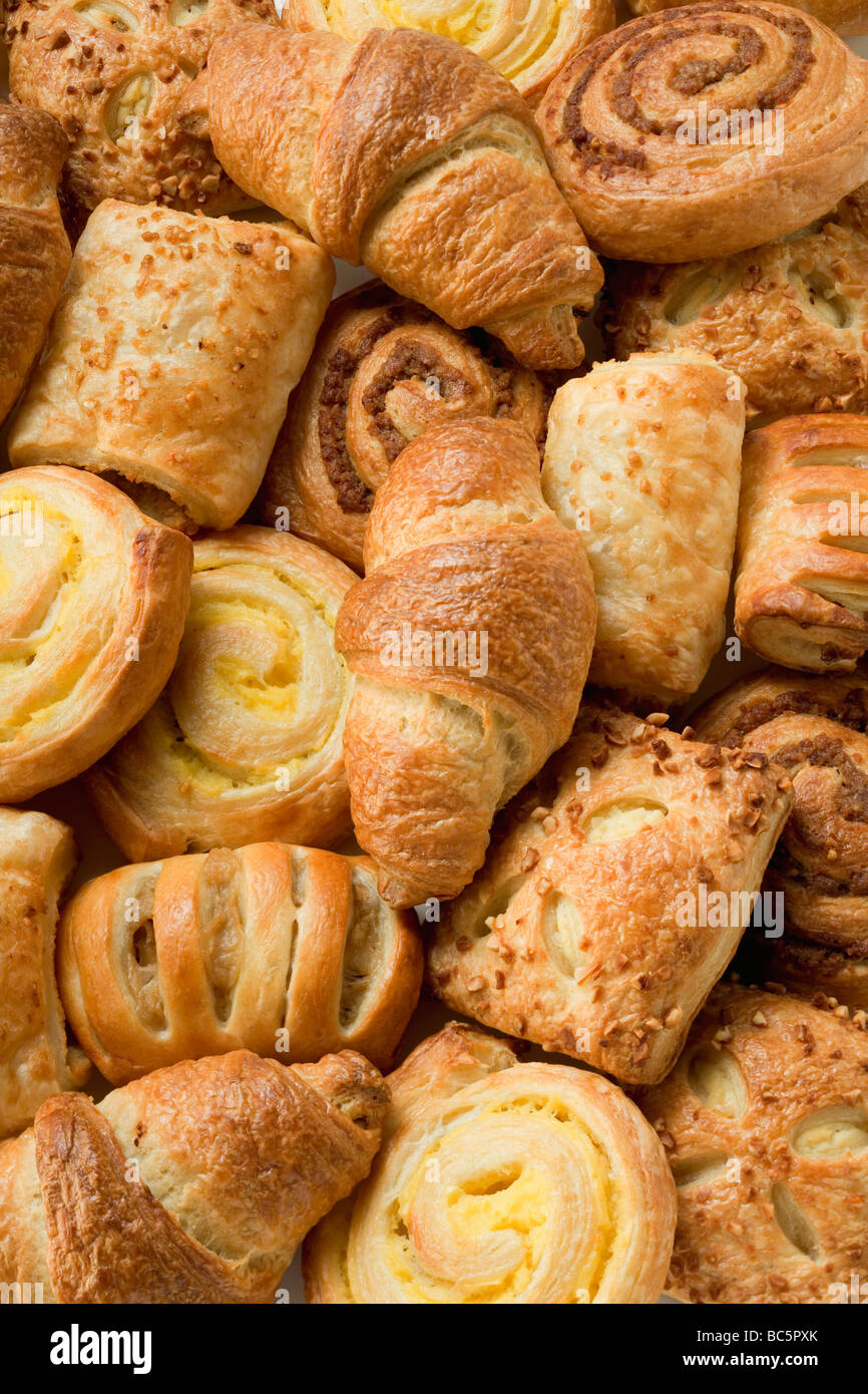 Assorted Danish pastries Stock Photo - Alamy