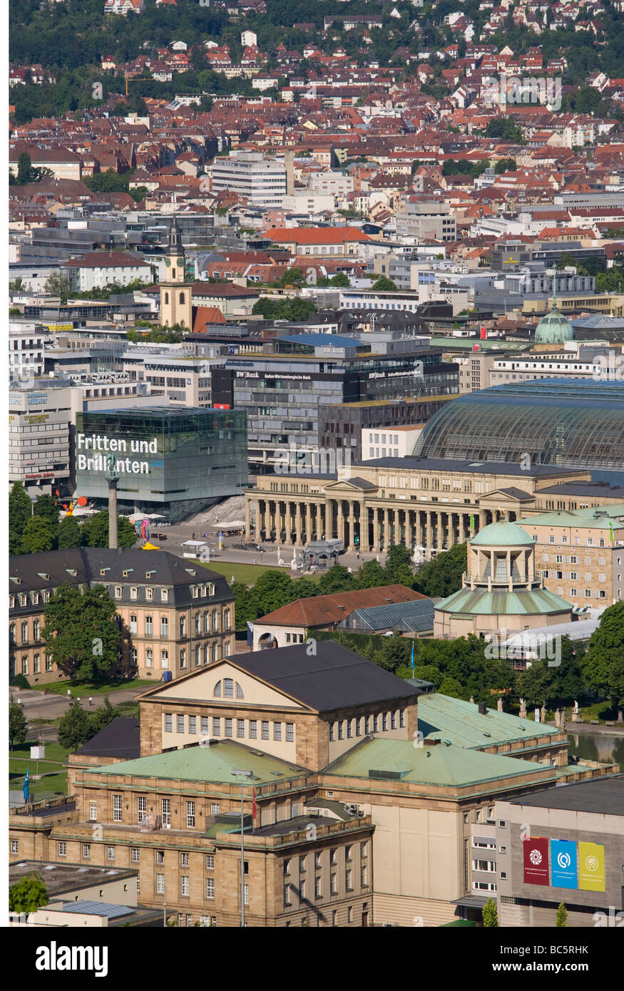 Germany, Baden-Wuerttemberg, Stuttgart, Cityscape Stock Photo - Alamy