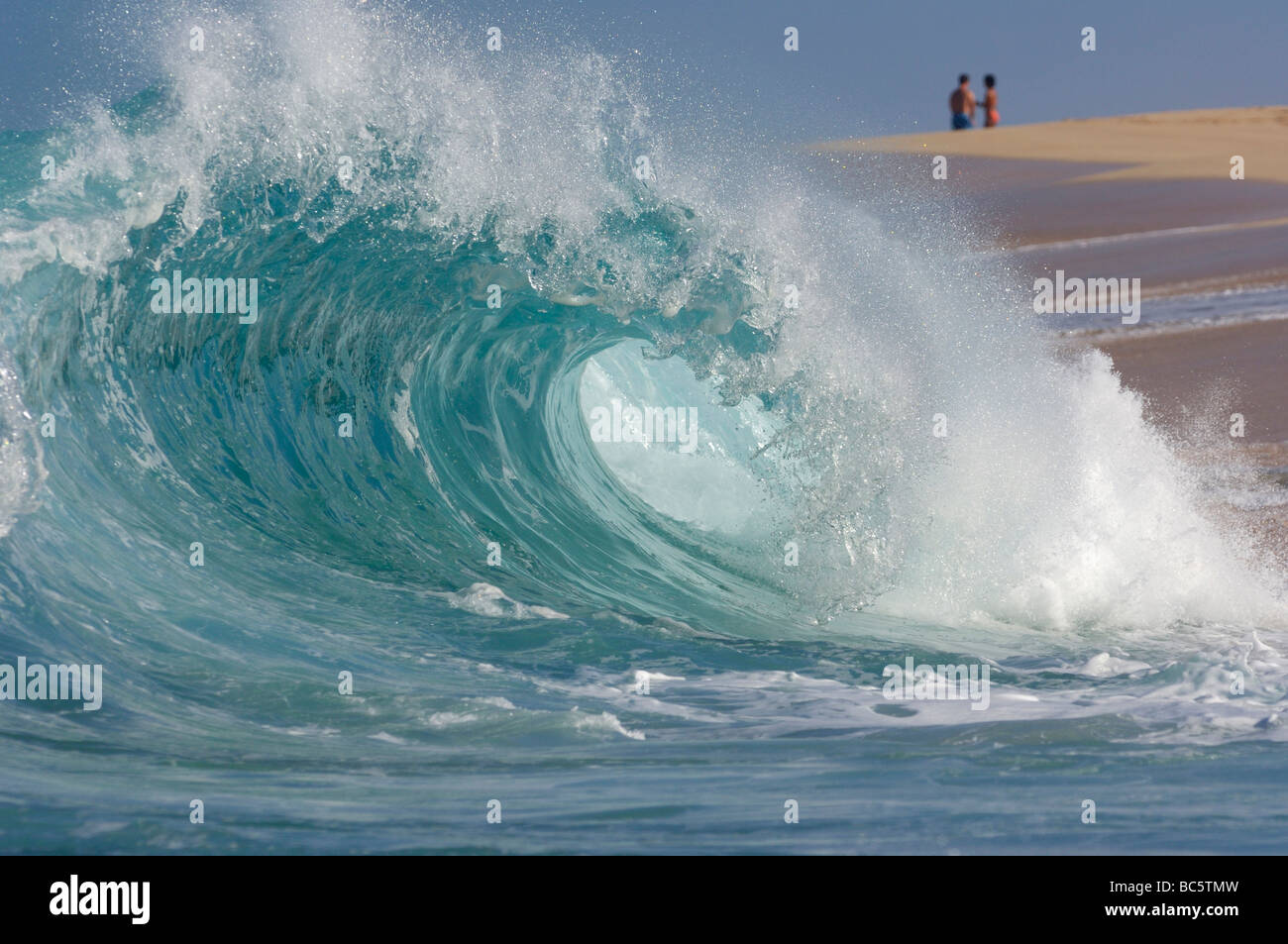 USA, Pacific Ocean, Hawaii, Great wave Stock Photo - Alamy