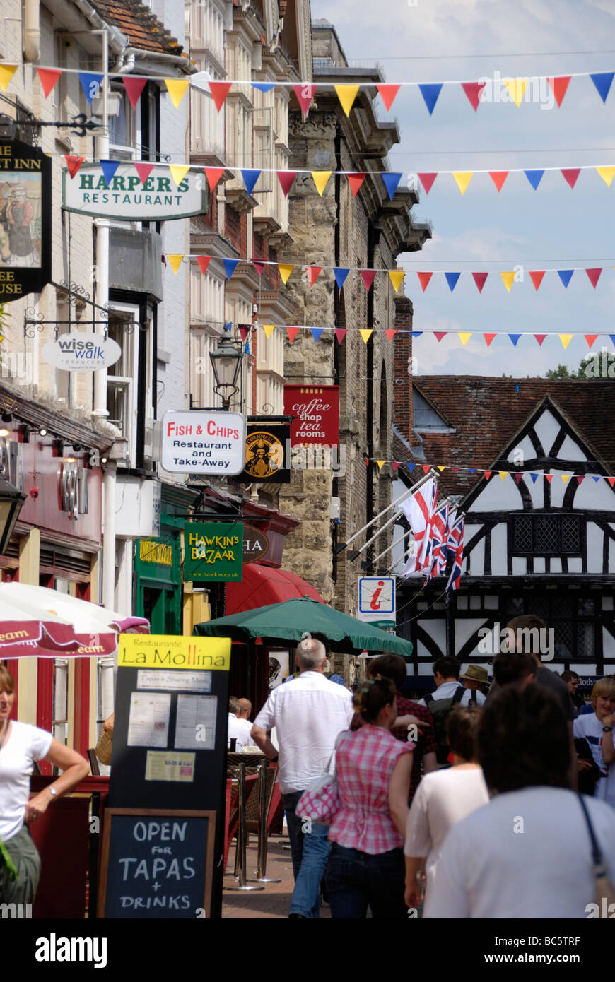 Butcher row salisbury hi-res stock photography and images - Alamy