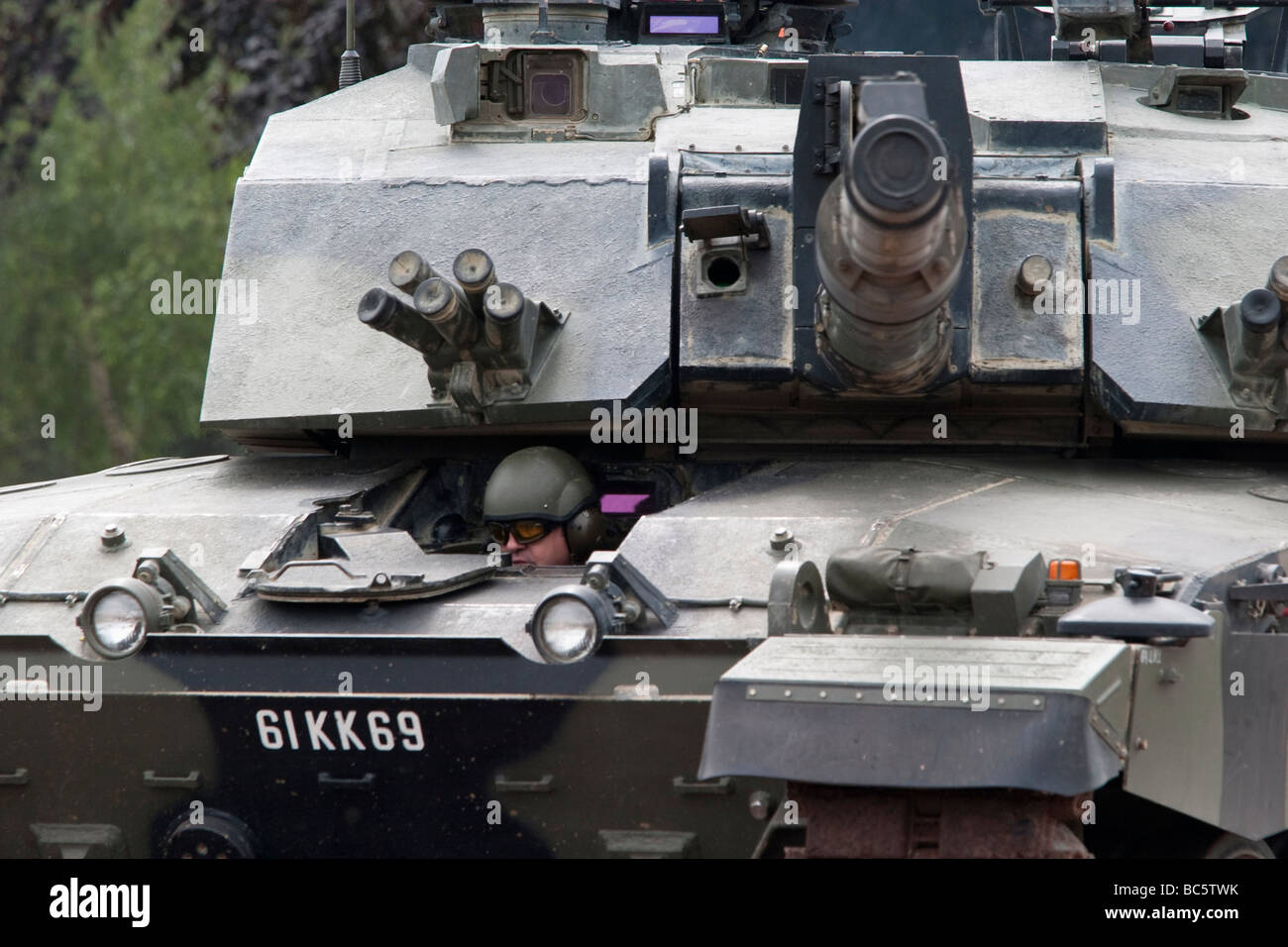 Challenger 2 Tank Stock Photo - Alamy