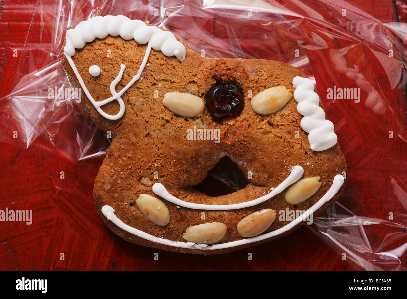 Gingerbread rocking horse Stock Photo - Alamy