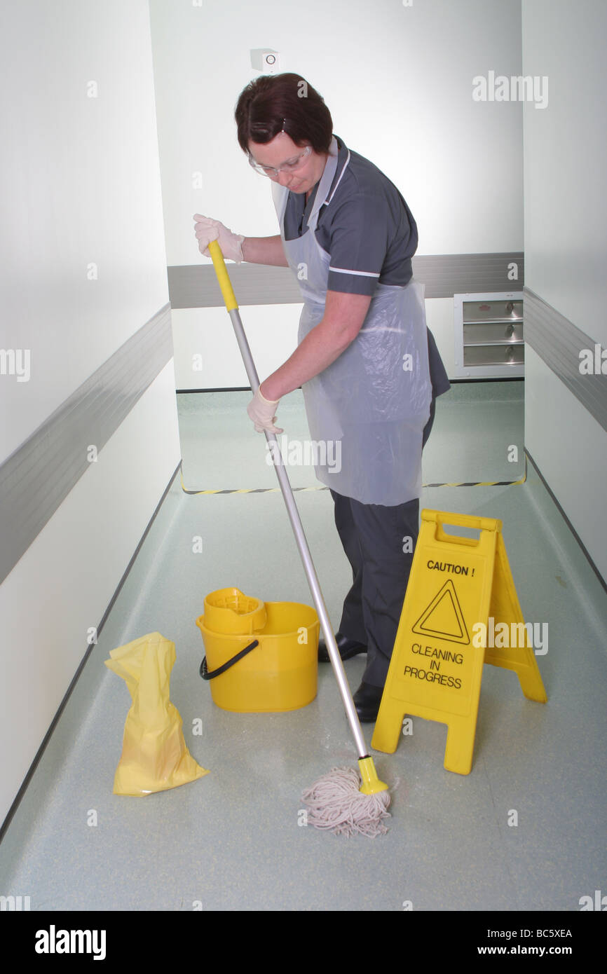 Hospital cleaning hi-res stock photography and images - Alamy