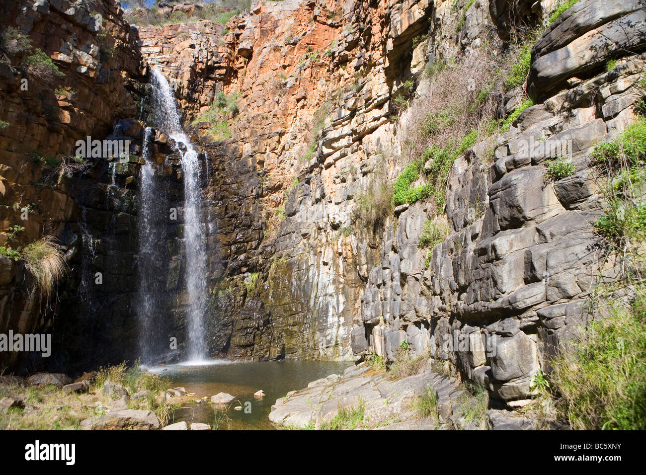 First Falls in Morialta Conservation Park Stock Photo - Alamy