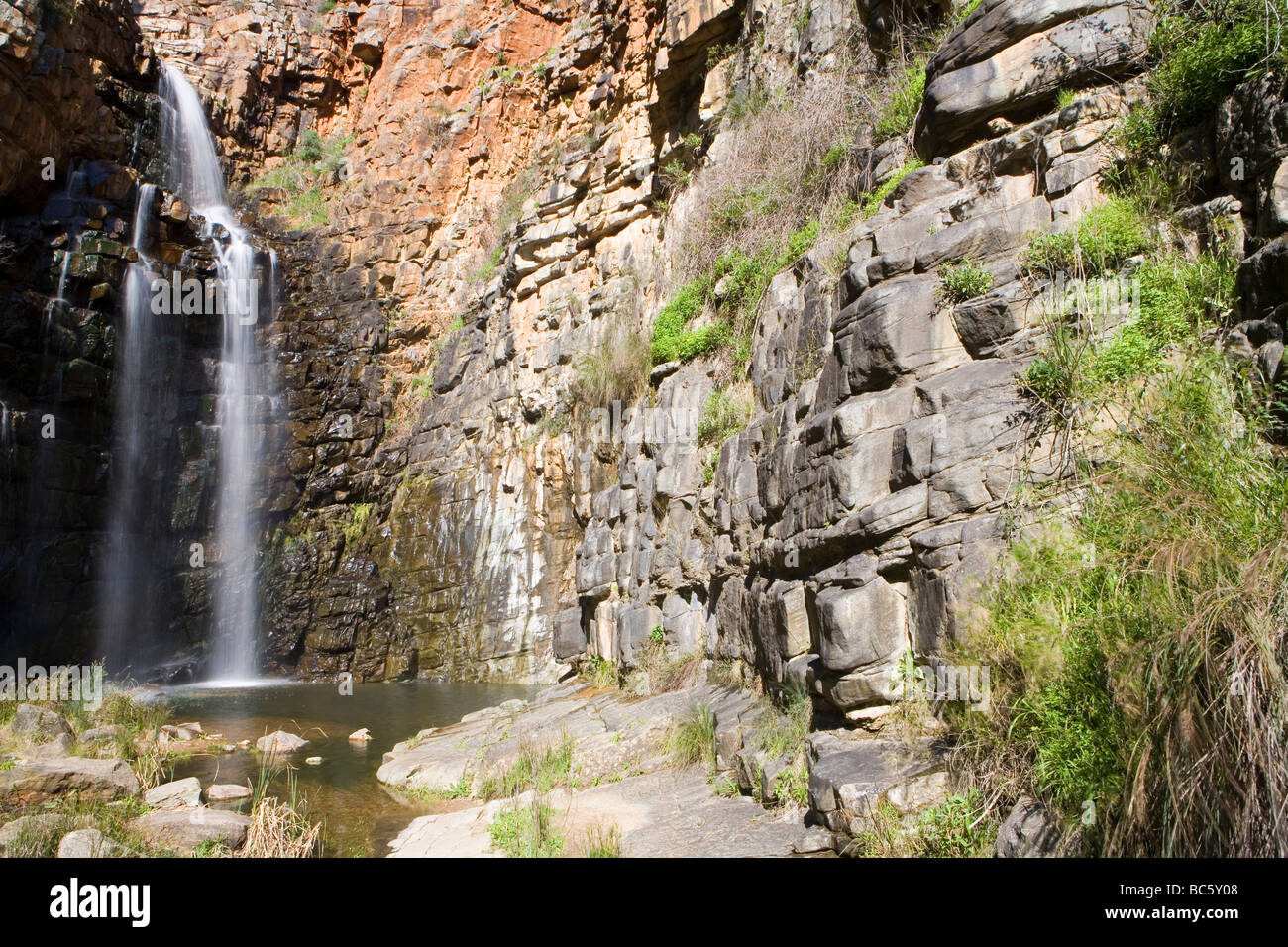 First Falls in Morialta Conservation Park Stock Photo - Alamy