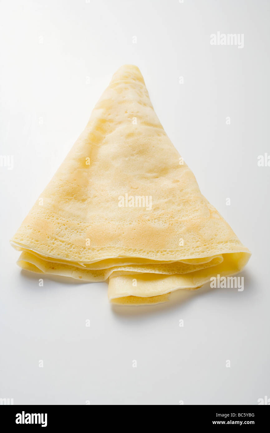 Folded crêpe Stock Photo - Alamy