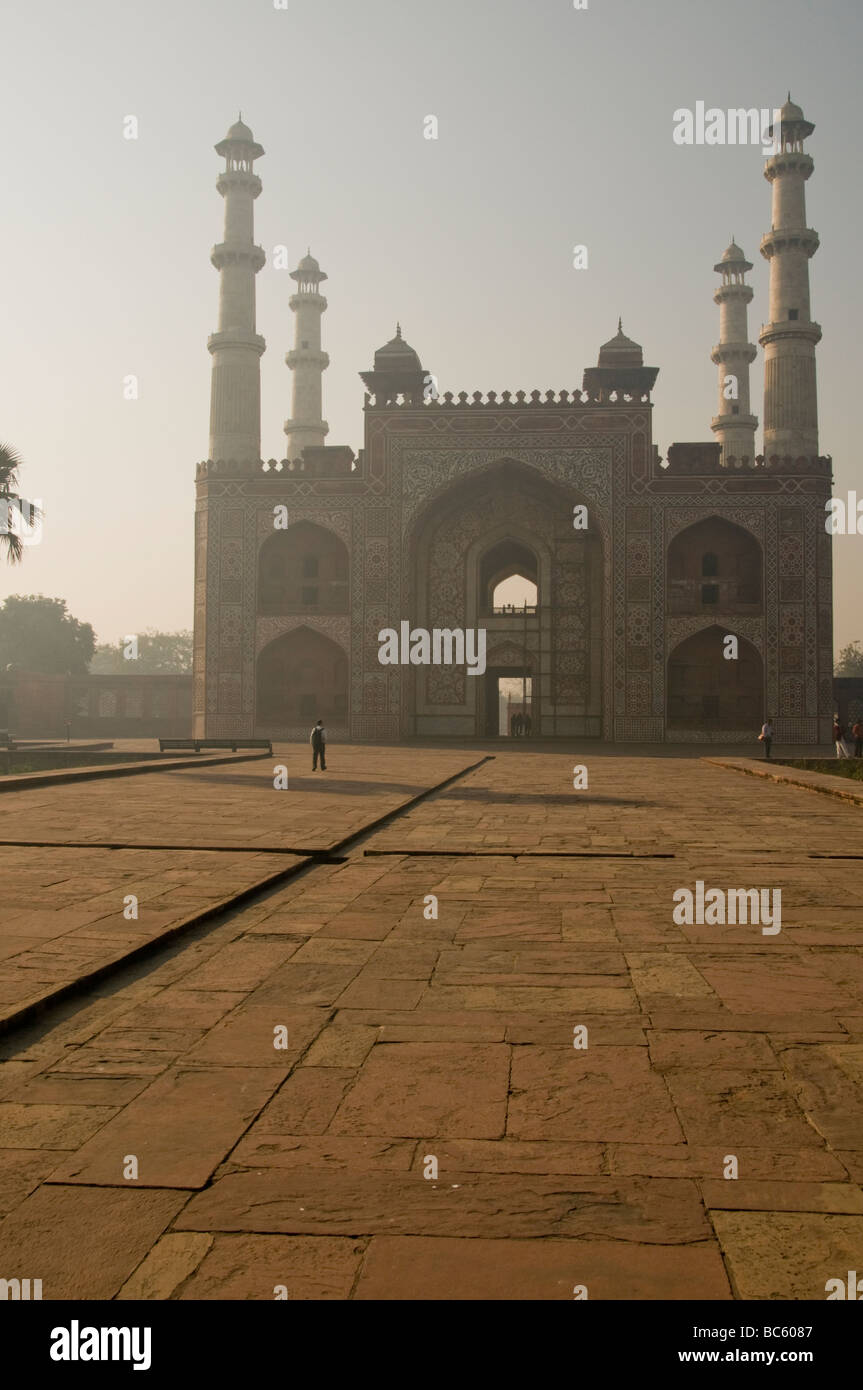 Akbar's Tomb, Sikandra, Uttar Pradesh, India Stock Photo - Alamy