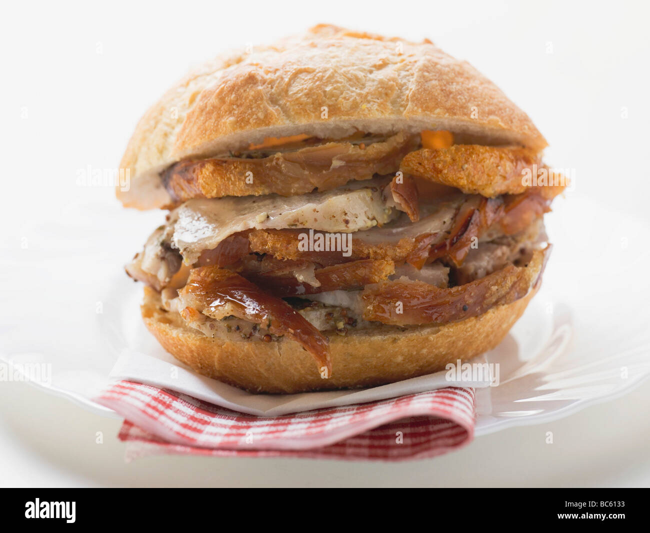 Roll roast on spit hi-res stock photography and images - Alamy