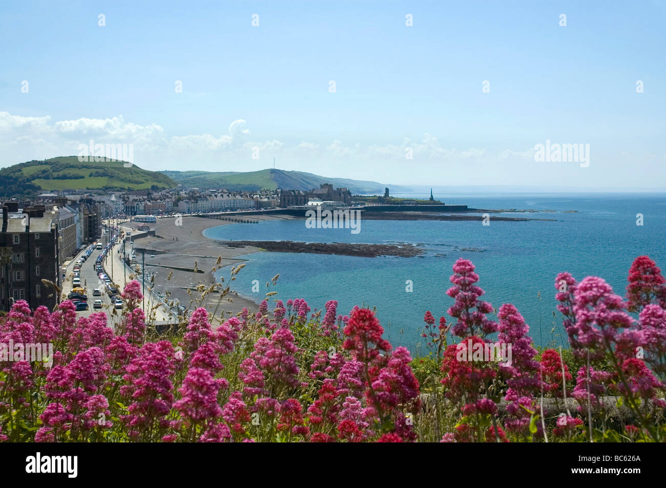 With views of beach aberystwyth hi-res stock photography and images - Alamy