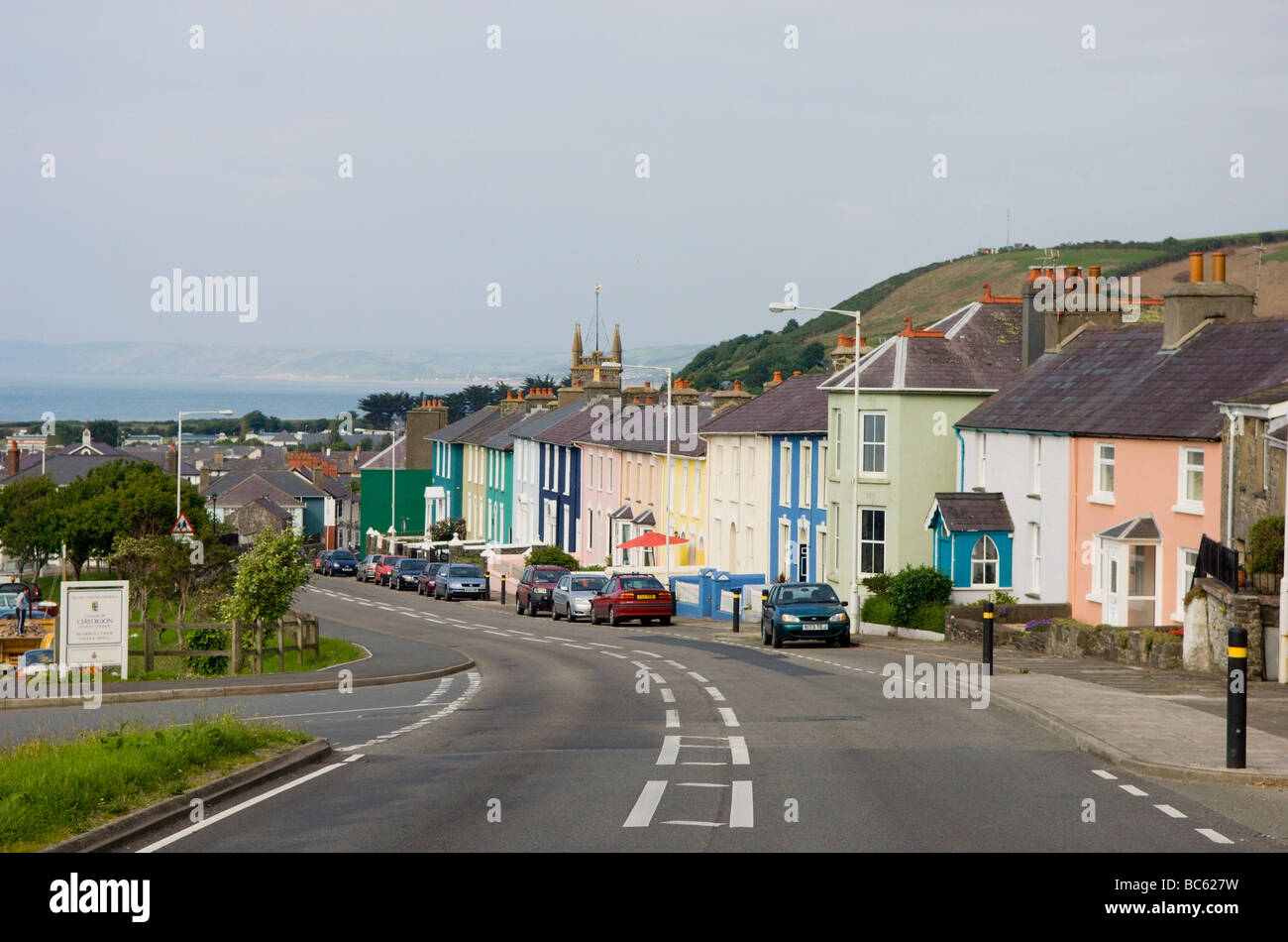 Colour of aberaeron hi-res stock photography and images - Alamy