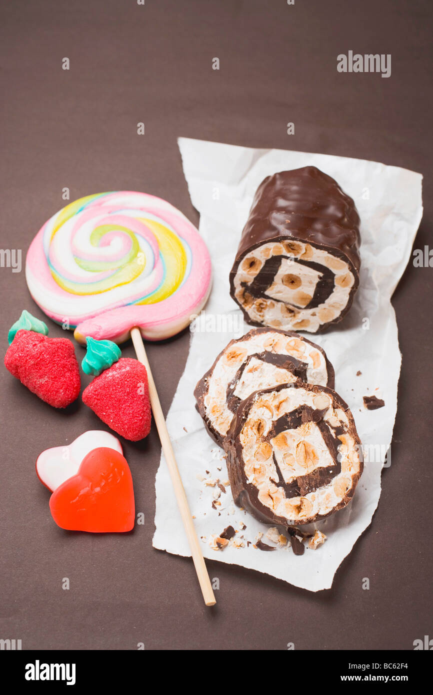 Assorted sweets Stock Photo - Alamy