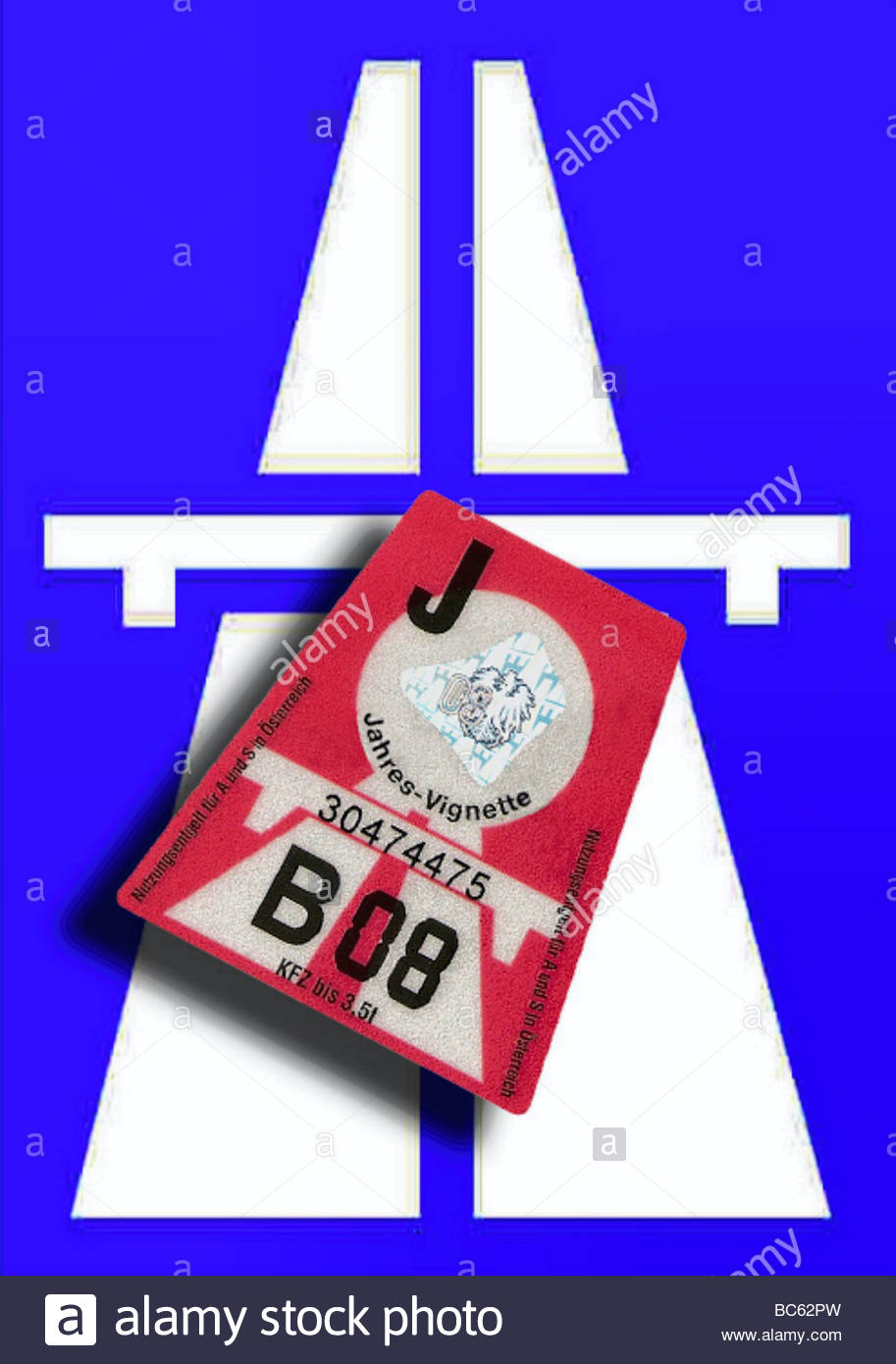 Autobahn Vignette Stock Photos & Autobahn Vignette Stock Images - Alamy