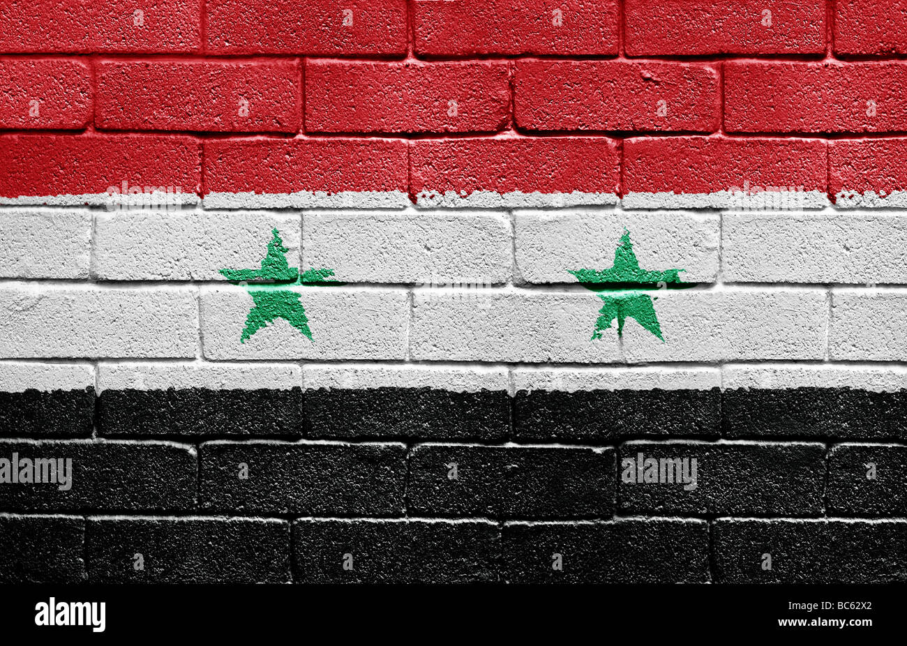 Flag of Syria Stock Photo - Alamy