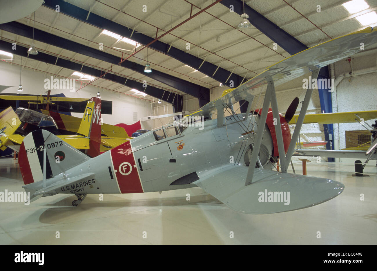 Grumman f3f 2 fighter plane hi-res stock photography and images - Alamy