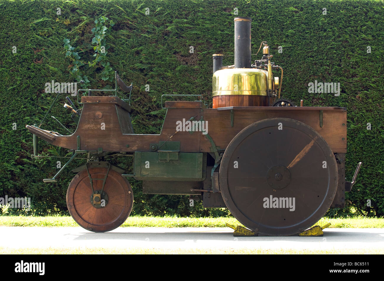 1875 Grenville Steam Carriage Stock Photo - Alamy