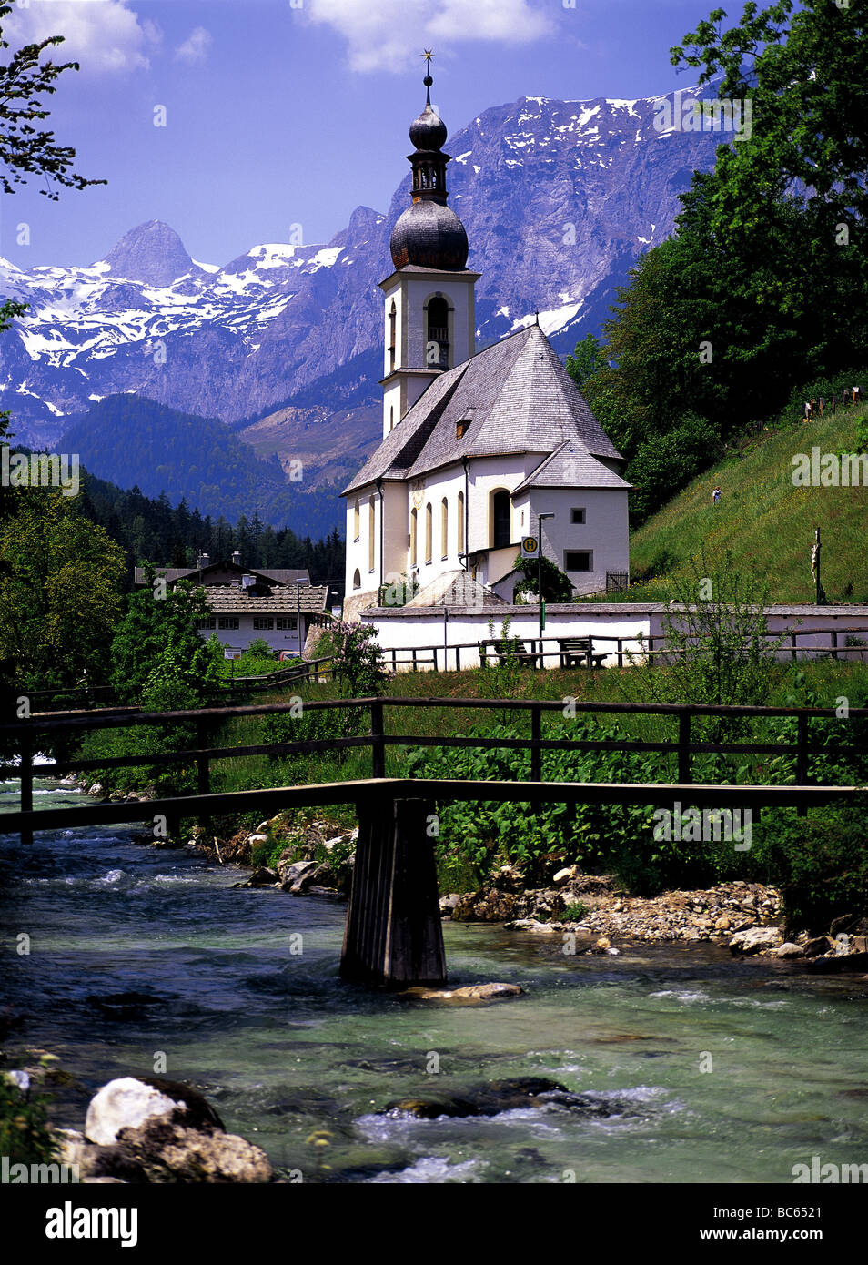 Church at Ramsau Germany Stock Photo - Alamy
