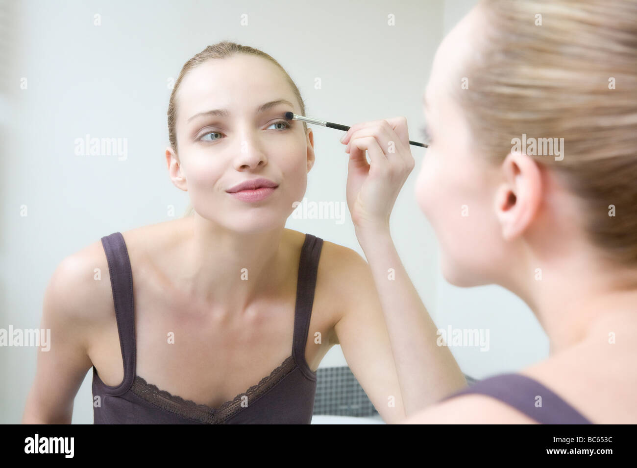 Applying photos hi-res stock photography and images - Alamy