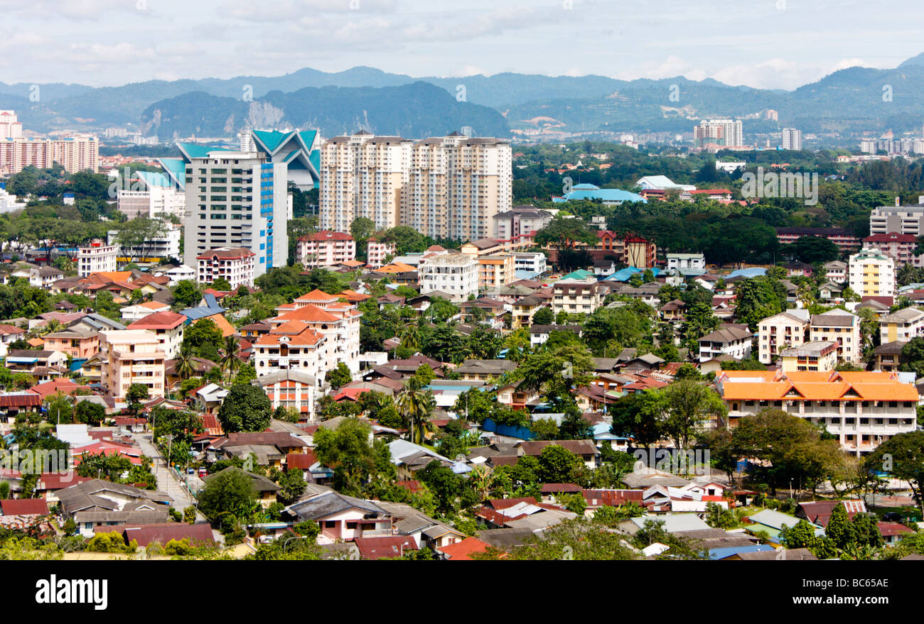 Aerial View of Kuala Lumpur Stock Photo - Alamy