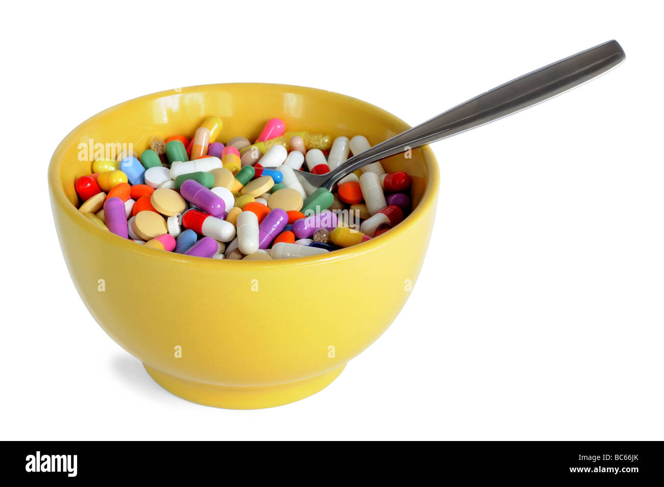 Bowl of pills hi-res stock photography and images - Alamy