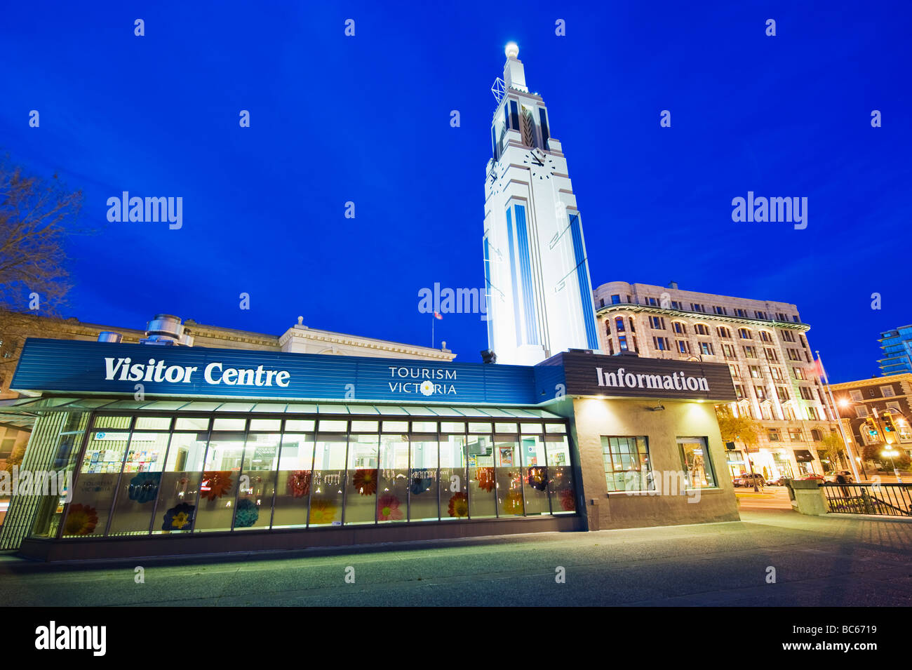 Visitor Centre Victoria Vancouver Island British Columbia Canada Stock ...