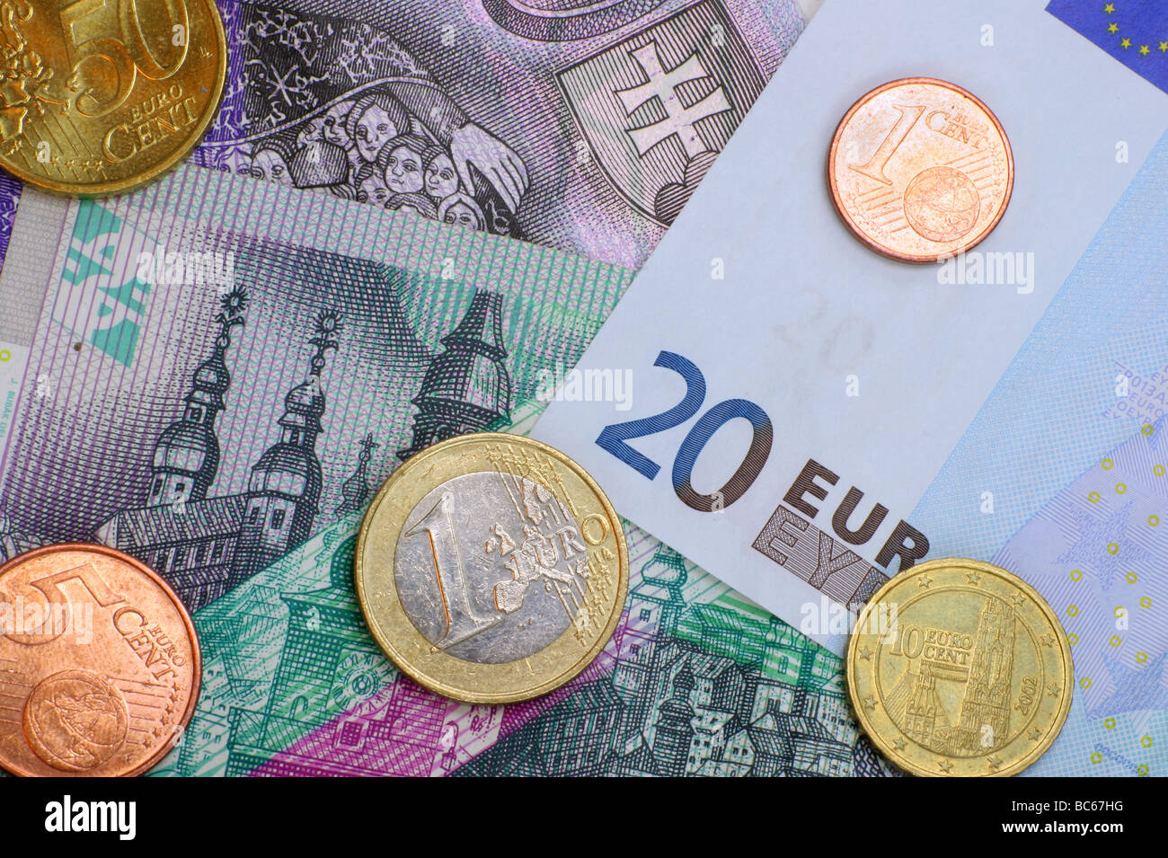 slovak and euro Stock Photo - Alamy