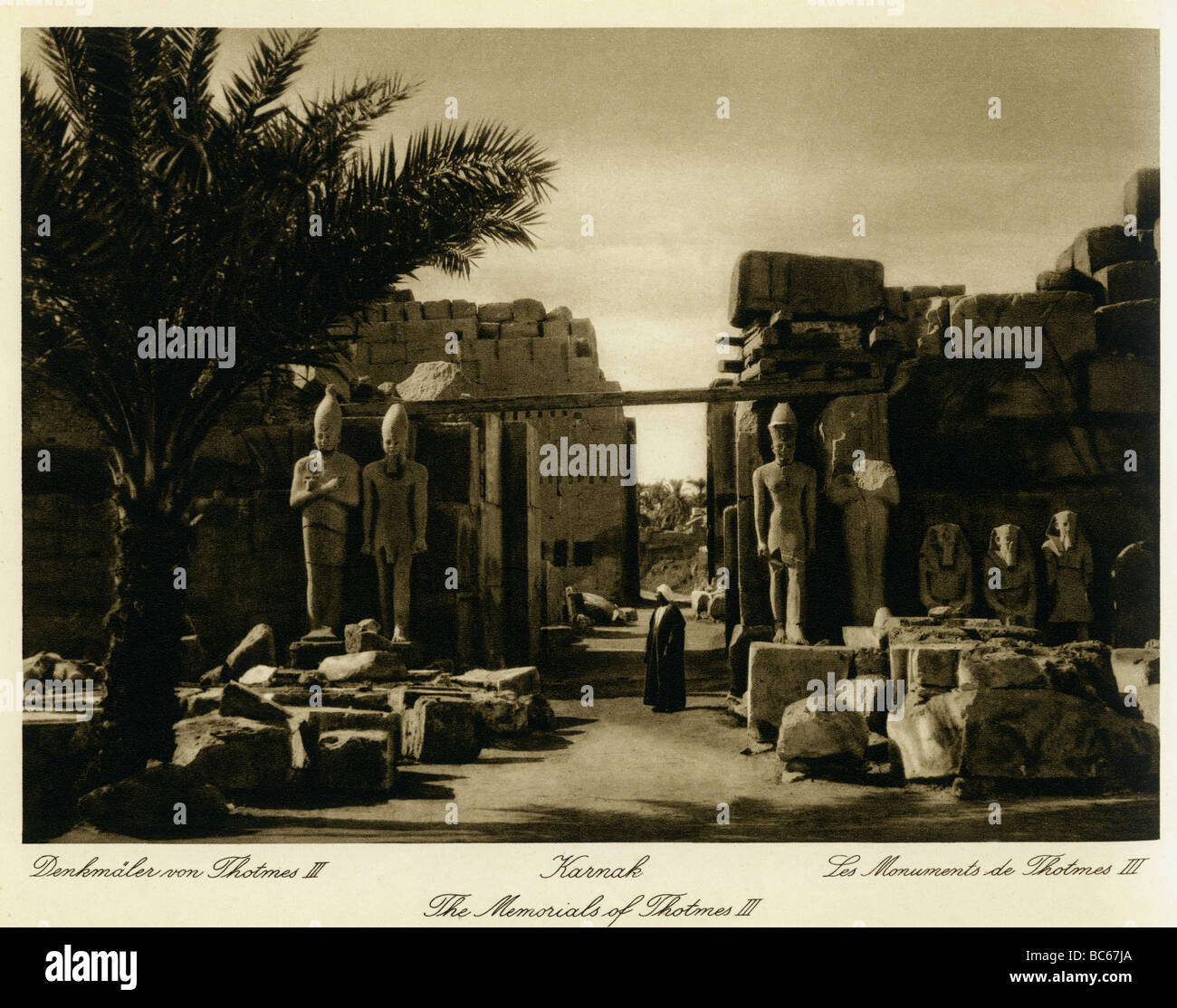 Karnak temple and thutmose iii hi-res stock photography and images - Alamy