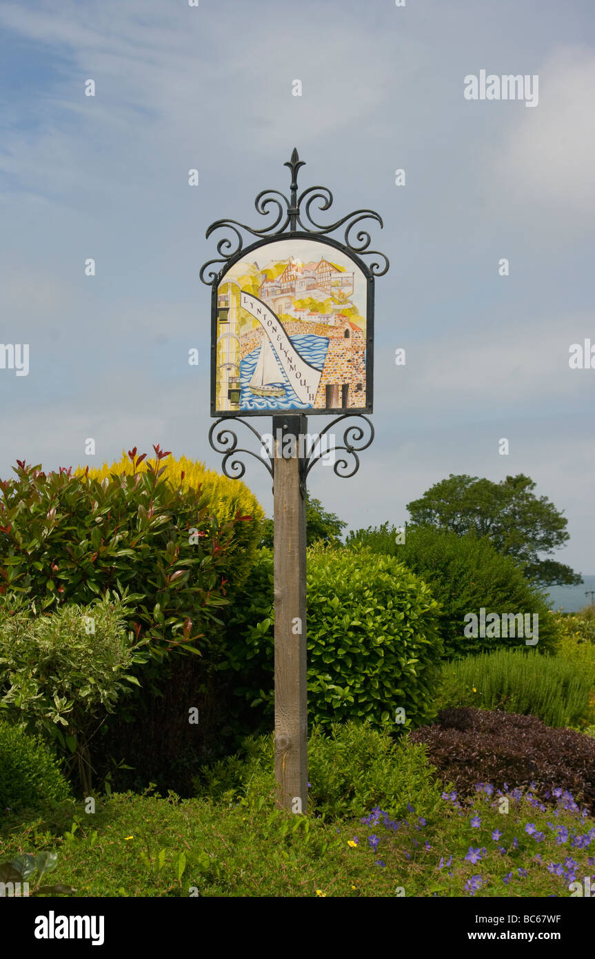 Welcome to devon signs hi-res stock photography and images - Alamy