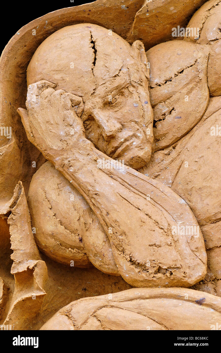 Man figure black background hi-res stock photography and images - Alamy