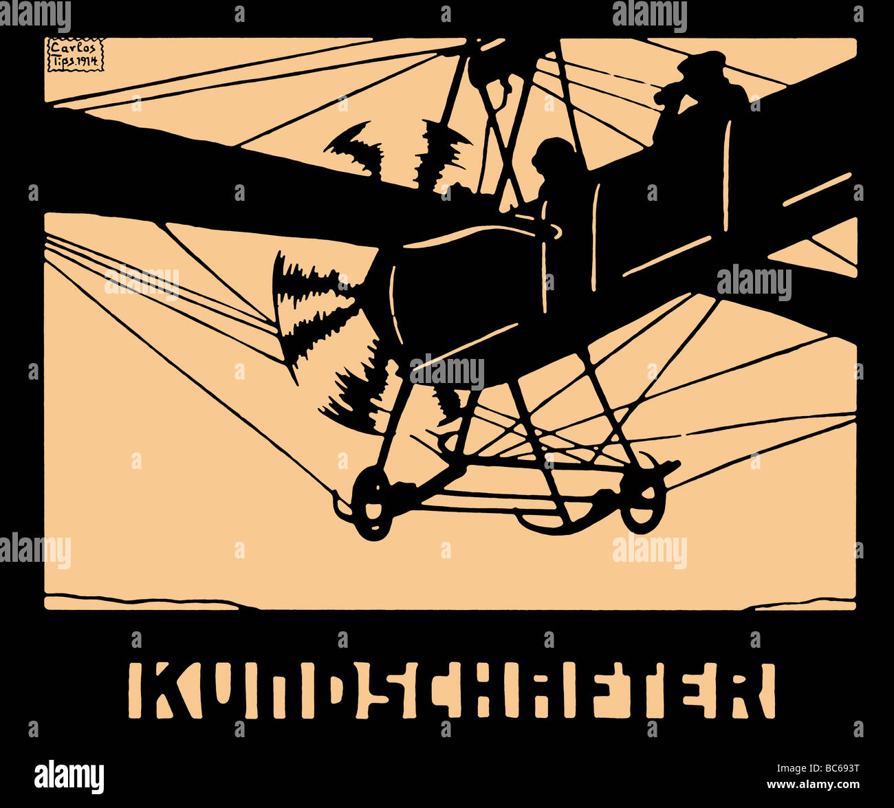 events, First World War / WWI, propaganda, "Kundschafter" (scout ...