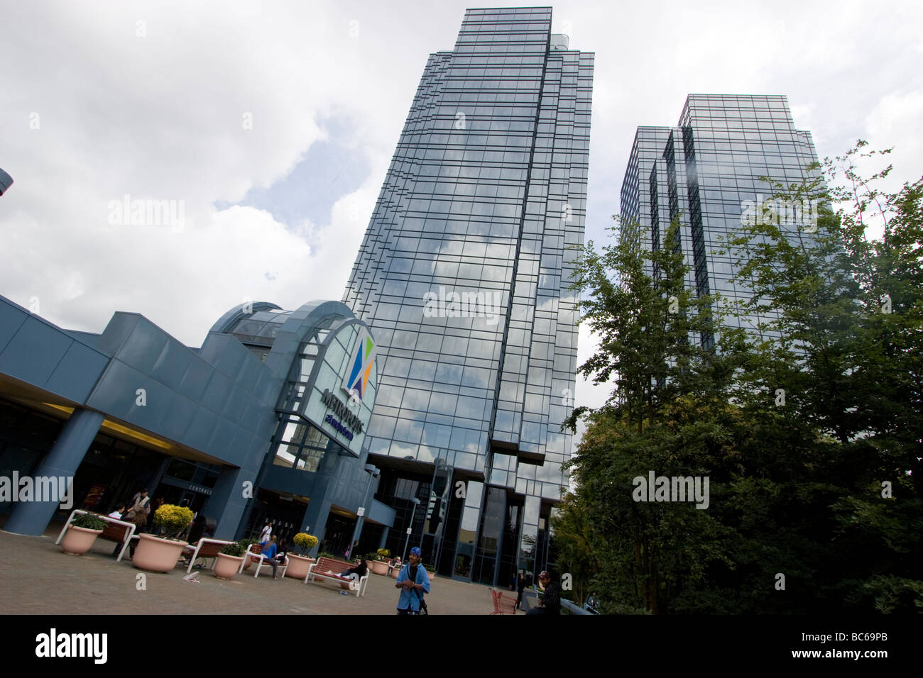 Metropolis at Metrotown Vancouver, Canada Stock Photo - Alamy