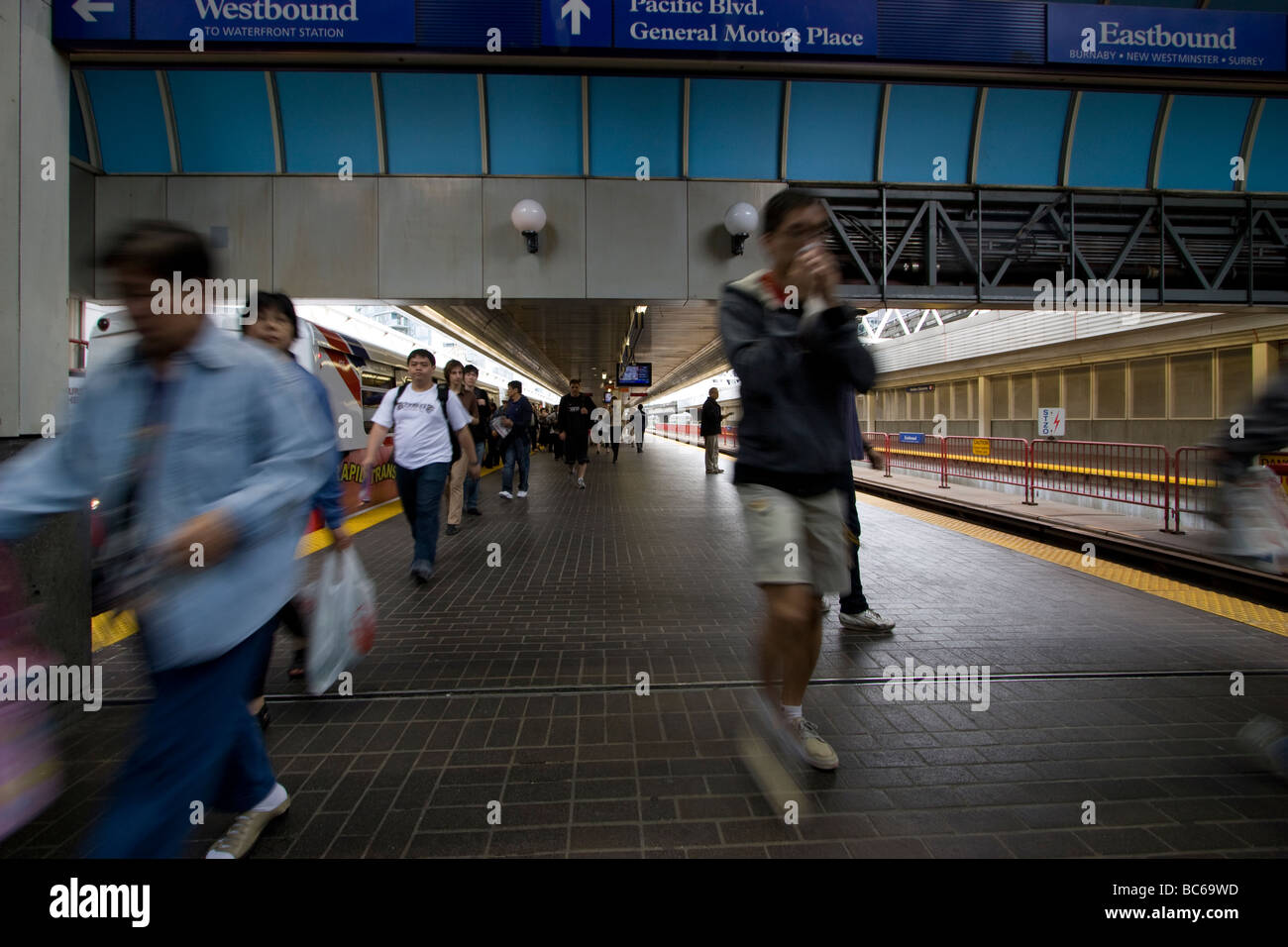 stadium chinatown station skytrain vancouver Stock Photo - Alamy