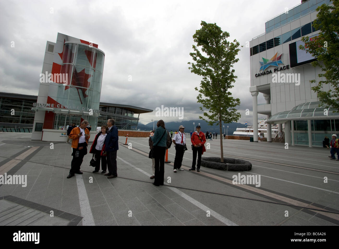 Tourist Welcome Centre and Information Booth at Canada Place, located ...