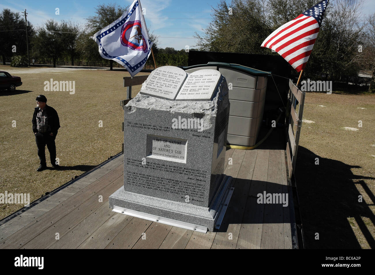 10 commandments monument alabama hi-res stock photography and images ...