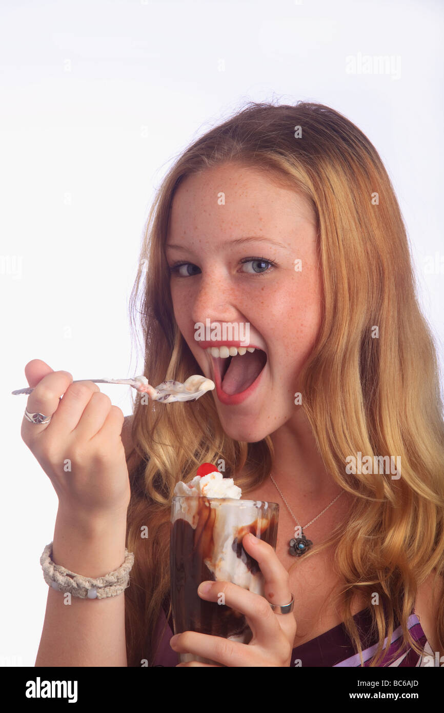 Sundae face hi-res stock photography and images - Alamy