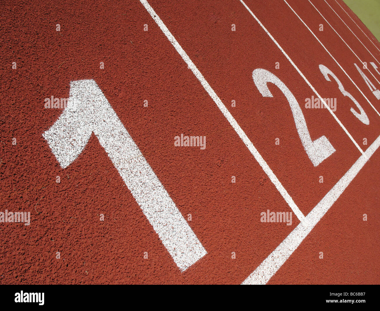 Numbered lane hi-res stock photography and images - Alamy