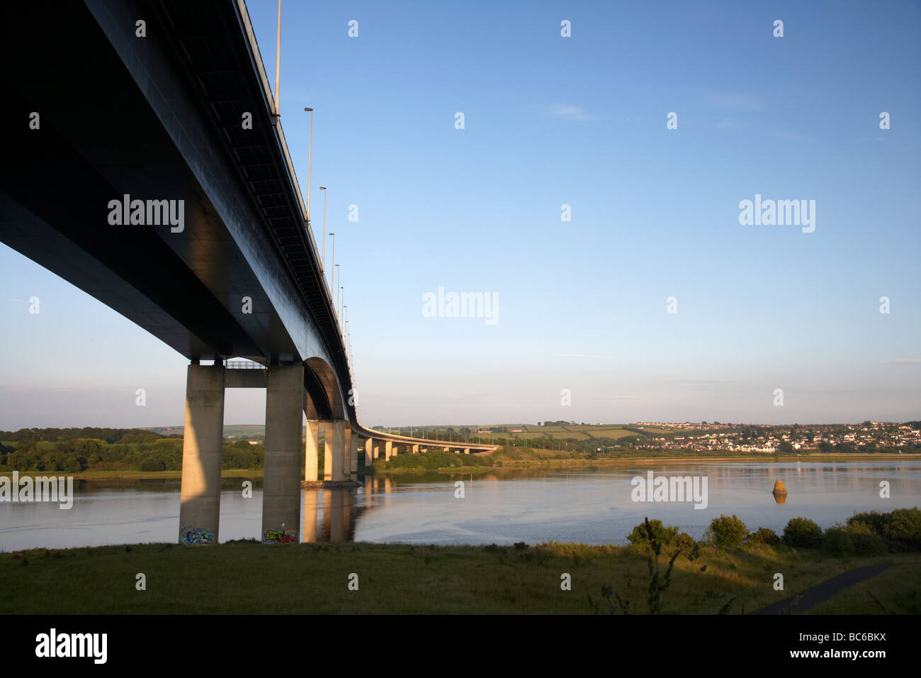 foyle bridge over the river foyle derry city county londonderry ...