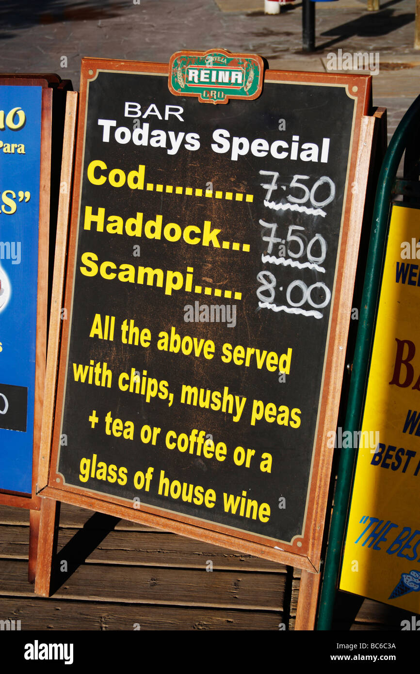 Restaurant menu english hi-res stock photography and images - Alamy
